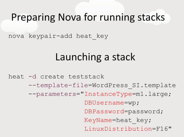OpenStack Heat slides | PDF | Cloud Computing | Internet