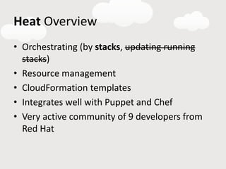 OpenStack Heat slides | PDF