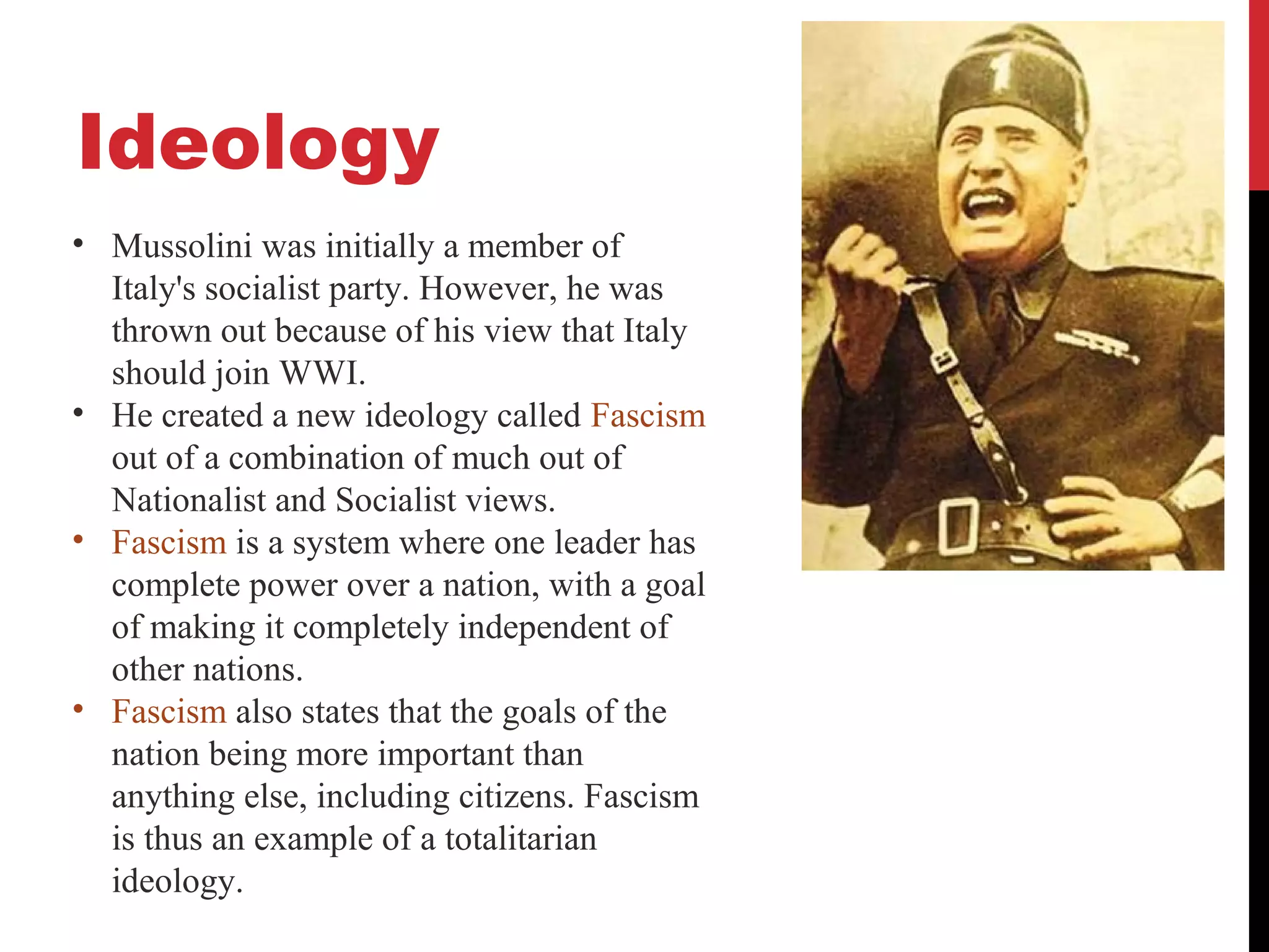 Benito Mussolini | PPT