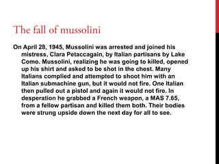 Benito Mussolini | PPT