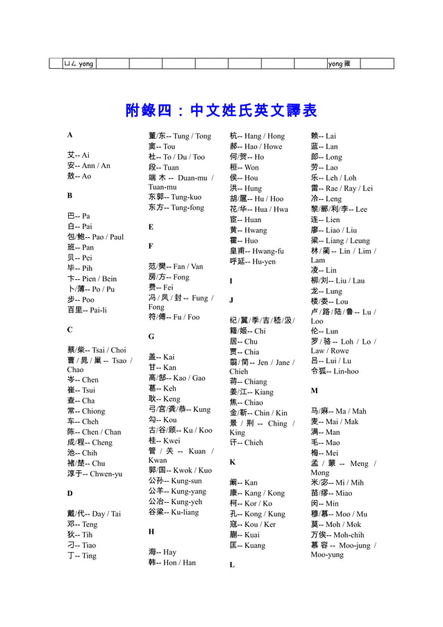 Chinese Kuoyu Pinyin System (Mandarin Phonetic Alphabet System) | PDF