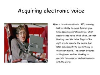 Stephen Hawking | PPTX | Physics | Science