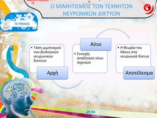 Eισήγηση στα χαοτικα τεχνητα νευρωνικα δικτυα | PPT
