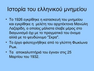 Μνημείο Αγνώστου Στρατιώτη | PPT