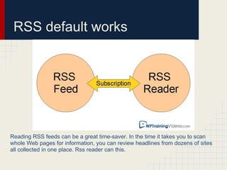 How RSS works | PPT
