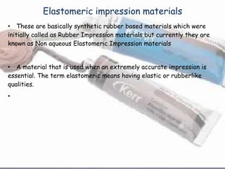 elastomeric imp .mat | Oral care | Personal Care