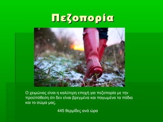 χειμερινες δραστηριότητες | PPT