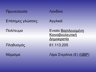Μεγαλη Βρετανια | PPT