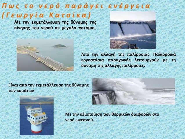 απο το υδωρ στο υδρογονο τελική παρουσίαση | PPTX