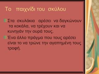 Δ1 Καϊτατζή Ελπίδα -το αγαπημένο μου ζώο | PPT