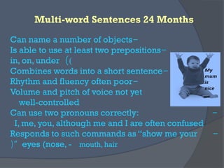 child and language development | ODP