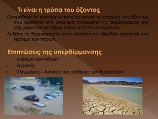 υπερθερμανση του πλανητη | PPT