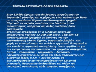 τροχαια ατυχηματα | PPT