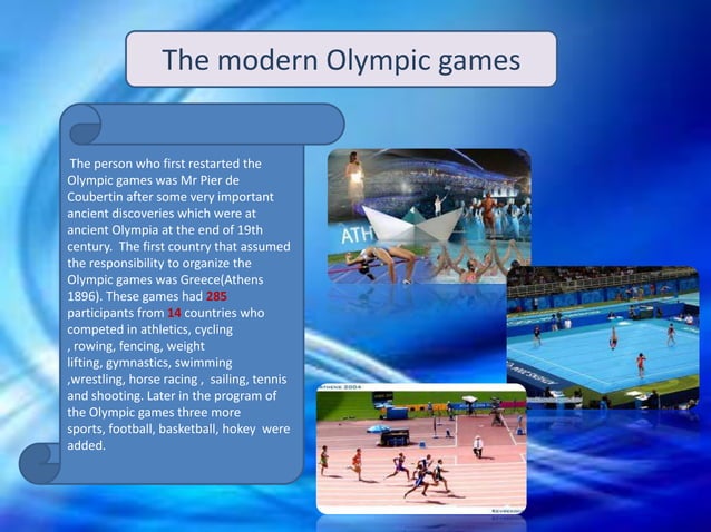 OLYMPIC GAMES | PPT