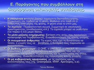 Περιβάλλον | PPT