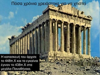 ο παρθενώνας | PPT