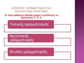γραμματισμοί | PPT