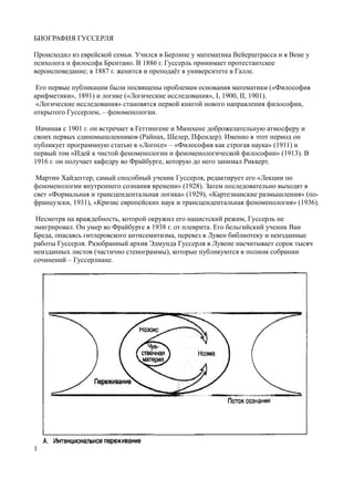 гуссерль раздаточный | PDF