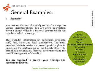 Assessment Centre Case Study - An Introduction by JobTestPrep | PDF