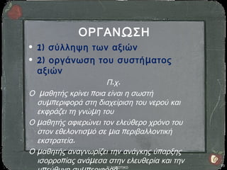 ΣΚΟΠΟΙ & ΣΤΟΧΟΙ ΤΗΣ ΔΙΔΑΣΚΑΛΙΑΣ | PPT