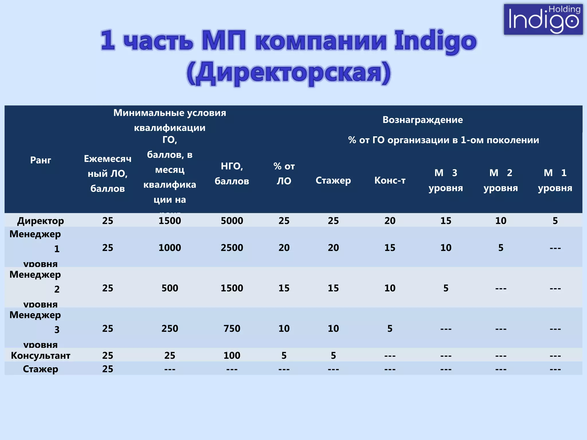 Bussines plan Indigo Holding company. | PPT | Currencies | Economy