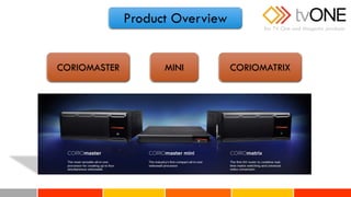 tvONE - Company Profile | PDF