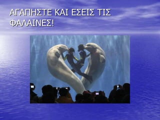 προστατεψτε τις φαλαινες! | PPTX