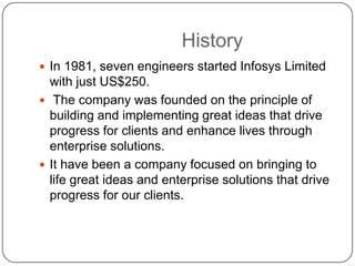 INFOSYS FINANCIAL REPORT | PPTX