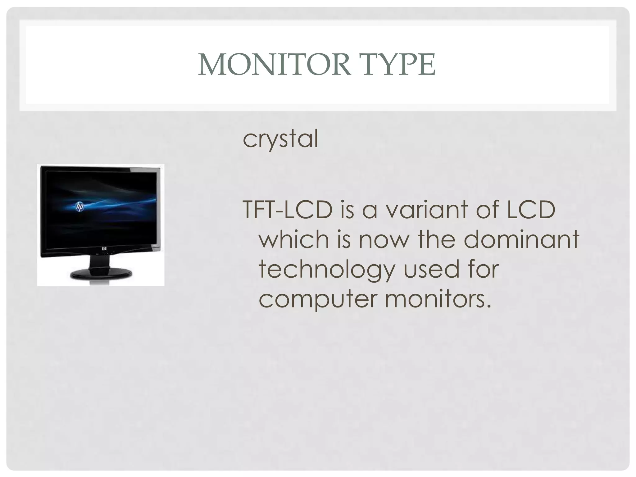 Computer Monitors | PPSX