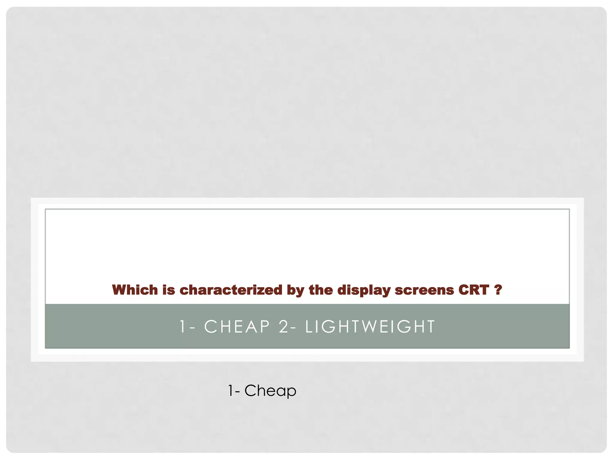 Computer Monitors | PPSX