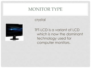 Computer Monitors | PPSX