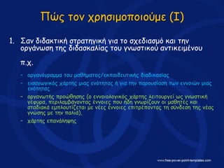 ΕΝΝΟΙΟΛΟΓΙΚΟΣ ΧΑΡΤΗΣ- ΤΣΙΓΚΟΥ Α. & ΒΛΑΧΑΝΤΩΝΗ Γ. | PPT