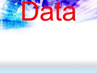 Introduction to Data Processing | PPT