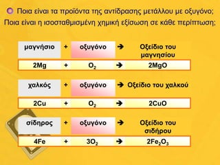 Τα μέταλλα (Γ' Γυμνασίου) | PDF