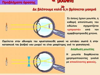 το μάτι μας | PPT