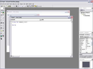 Интерфейс языка программирования Visual Basic | PPT