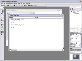 Интерфейс языка программирования Visual Basic | PPT