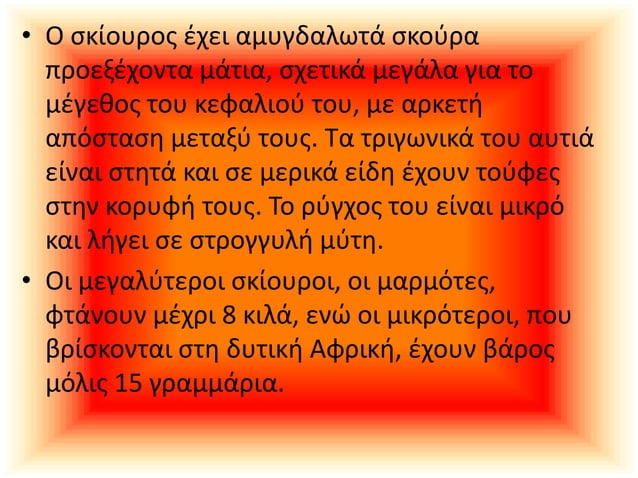 σκιουρος | PPT
