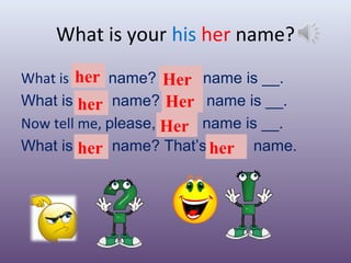 Vereshchagina English 1 Lesson 2 | PPT