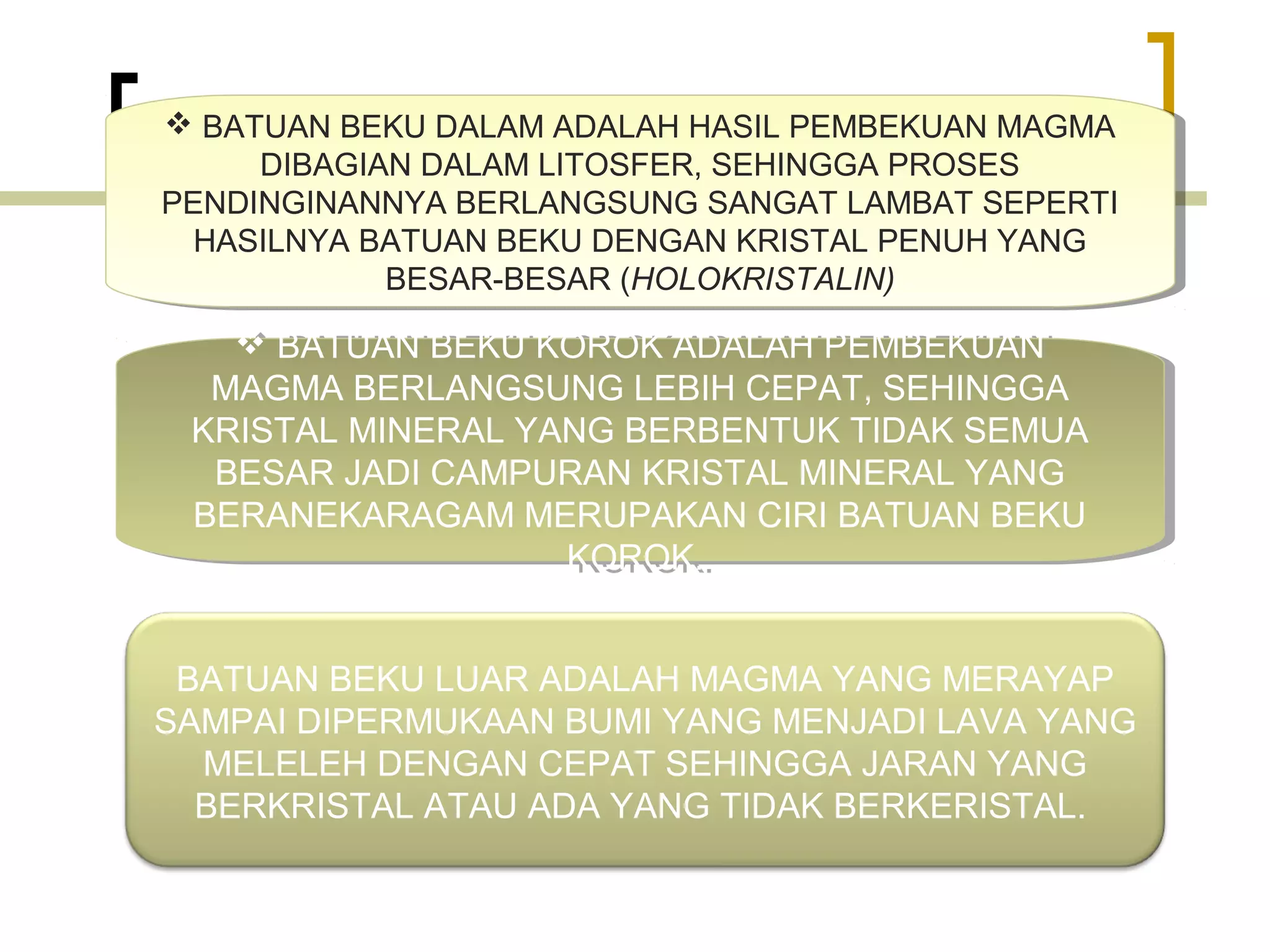 ...Litho siklus batuan dan jenis batuan | PPT