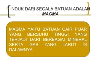 ...Litho siklus batuan dan jenis batuan | PPT
