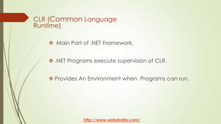 Introduction Of .NET