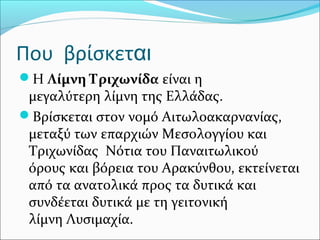 Τριχωνίδα | PPT