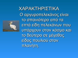 Ο ΑΡΓΥΡΟΠΕΛΕΚΑΝΟΣ | PPT