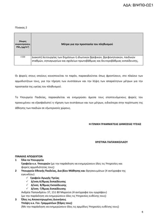 Συστάσεις για την προστασία λόγω ατμοσφαιρικής ρύπανσης | PDF