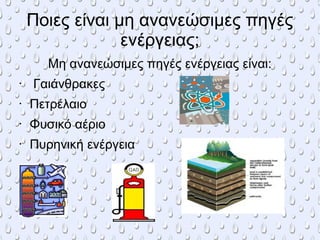 Μη ανανεώσιμες πηγές ενέργειας | ODP