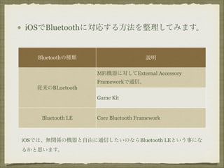 Bluetooth LEとiBeaconを使った、すれ違い通信 | PDF