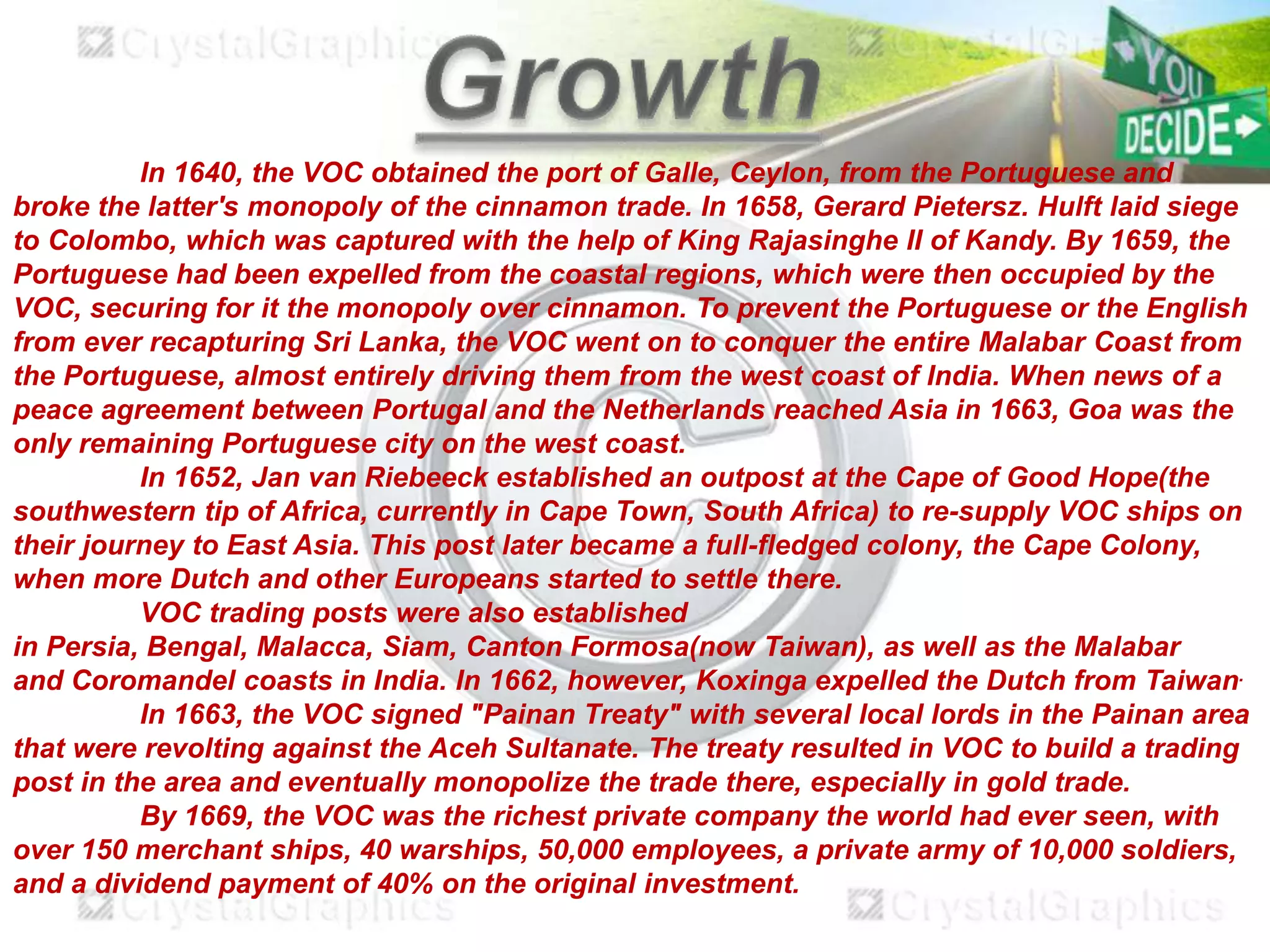 Dutch east india company.... | PPTX