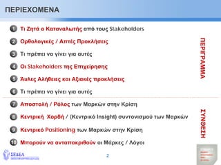 Οι μάρκες και η οικονομική κρίση | PDF
