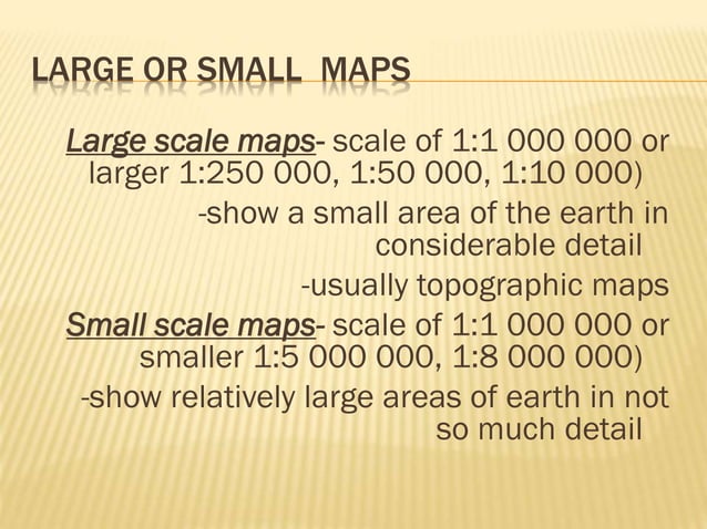 Types of Scales | PPTX | Geography | Science